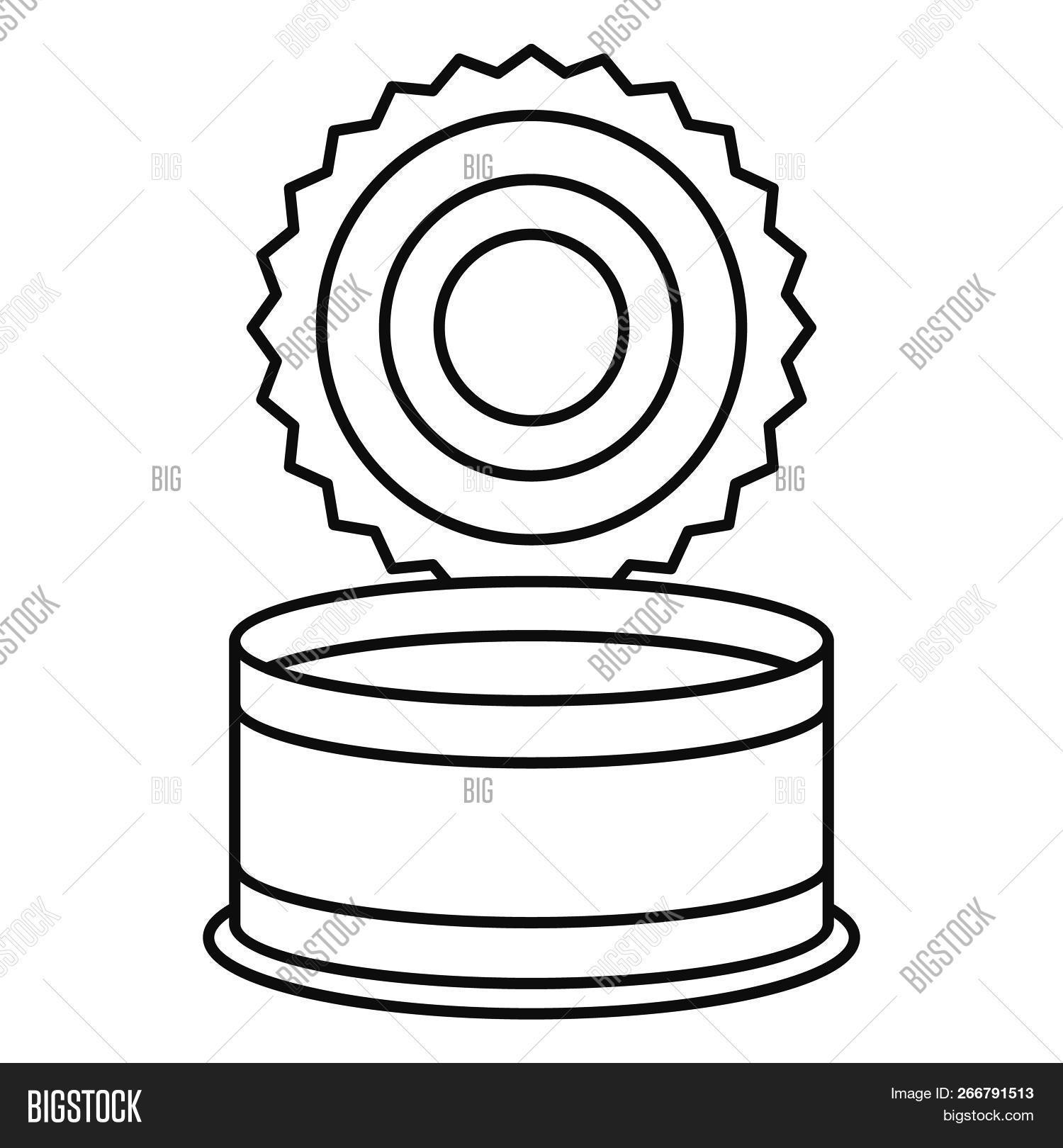 Tin Can Outline