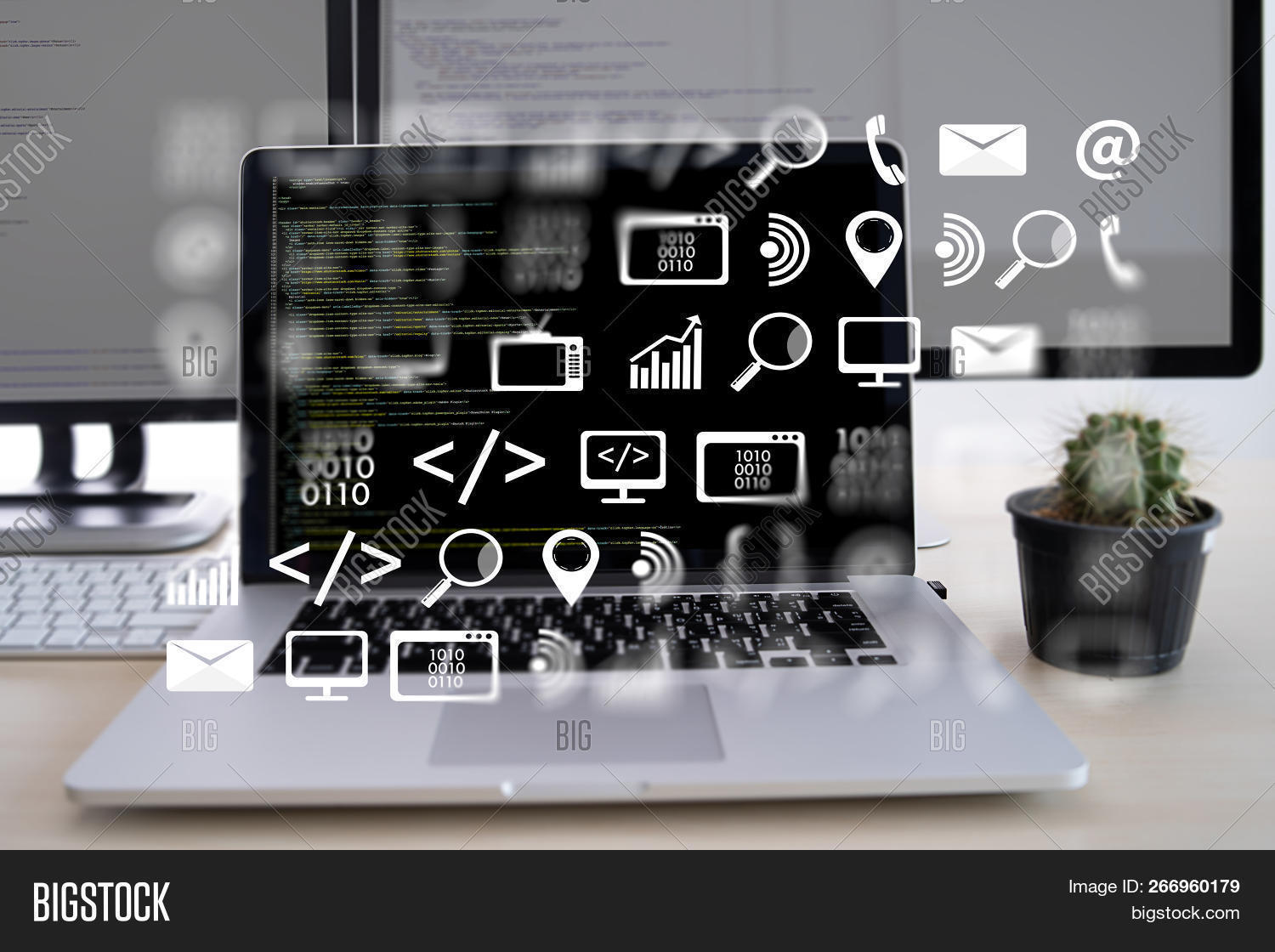 Man Work Coding Image & Photo (Free Trial) | Bigstock