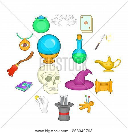 Cartoon Magic Icons Image & Photo (Free Trial) | Bigstock
