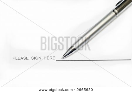Please Sign Here Image & Photo (Free Trial) | Bigstock