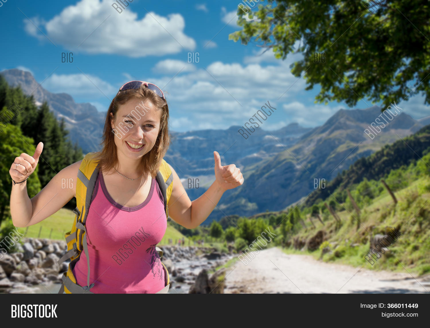 Pretty Hiker Woman Image & Photo (Free Trial) | Bigstock