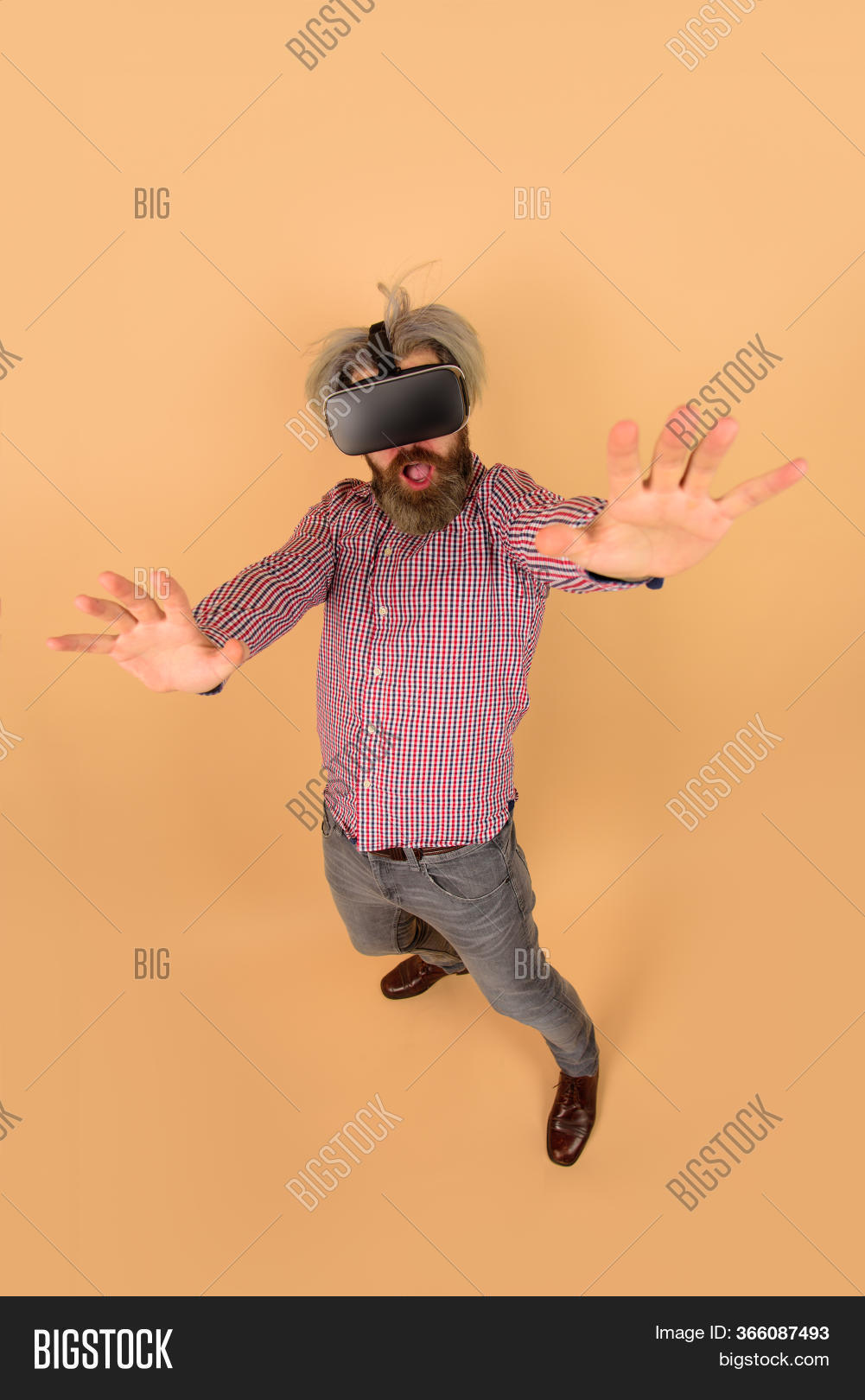 Vr. Man Virtual Image & Photo (Free Trial) | Bigstock