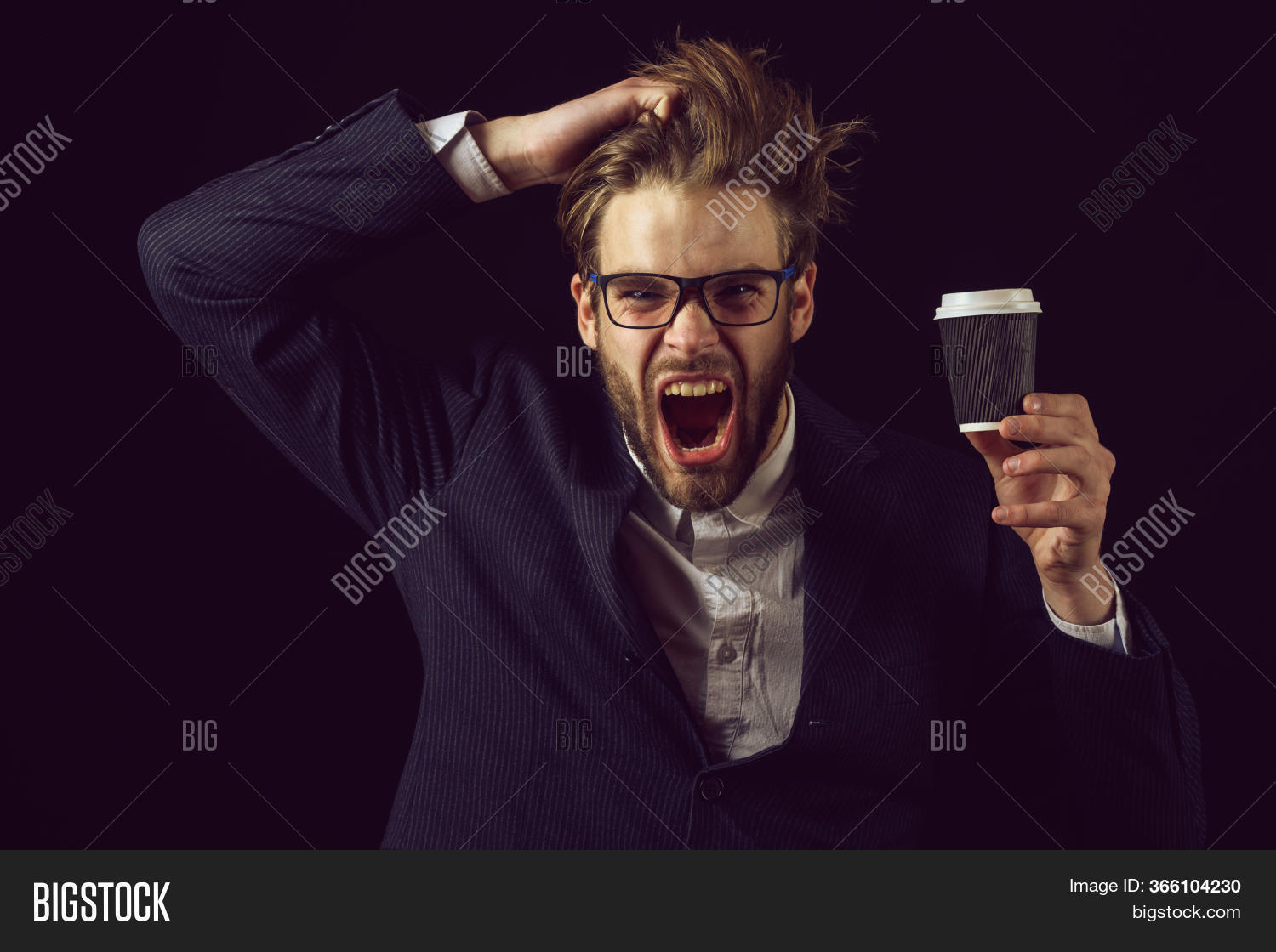Angry Business Man Image & Photo (Free Trial) | Bigstock