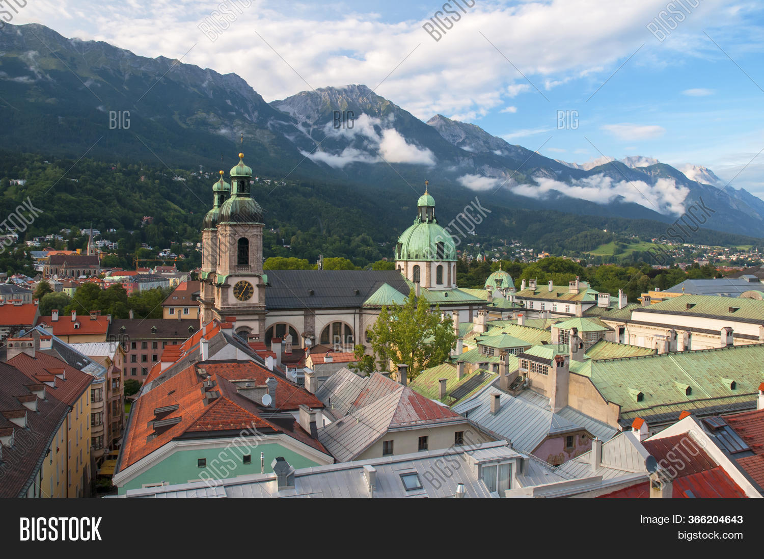Aerial View Innsbruck Image & Photo (Free Trial) | Bigstock