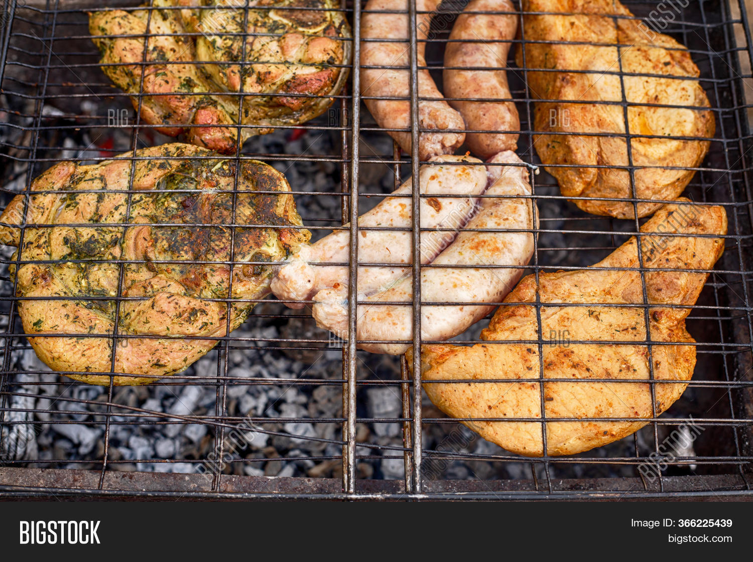 Bbq. Cooking Barbecue Image & Photo (Free Trial) | Bigstock