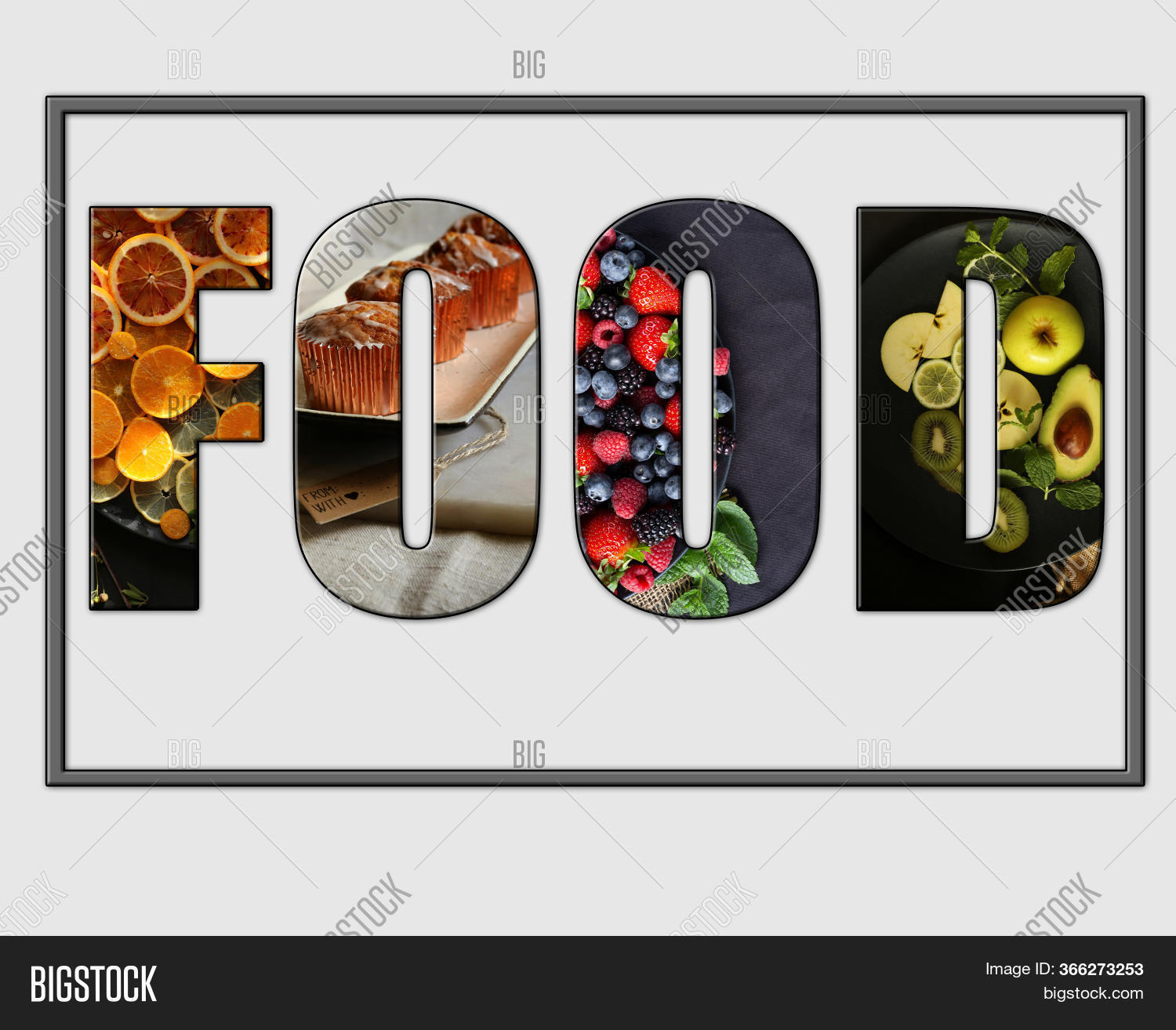 Word Food Over Image & Photo (Free Trial) | Bigstock