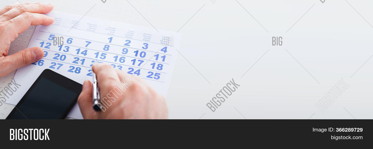 Calendar Person Image & Photo (Free Trial) | Bigstock