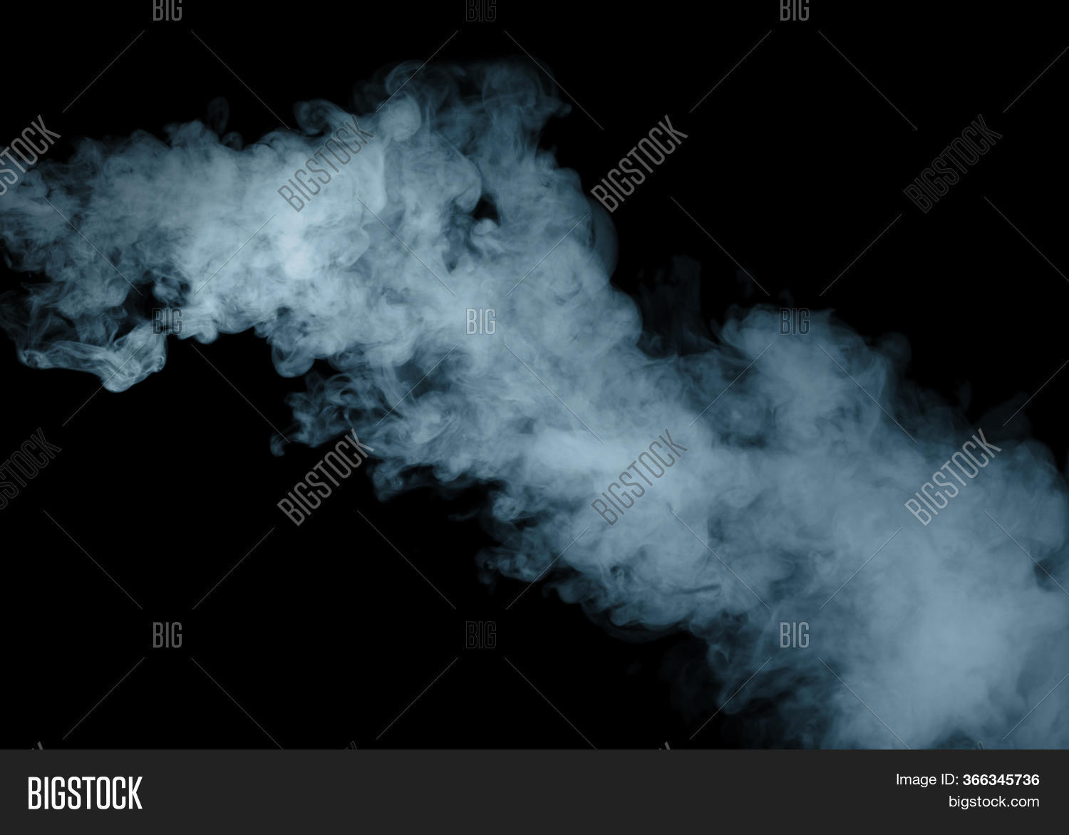 Light Blue Smoke Blot Image & Photo (Free Trial) | Bigstock