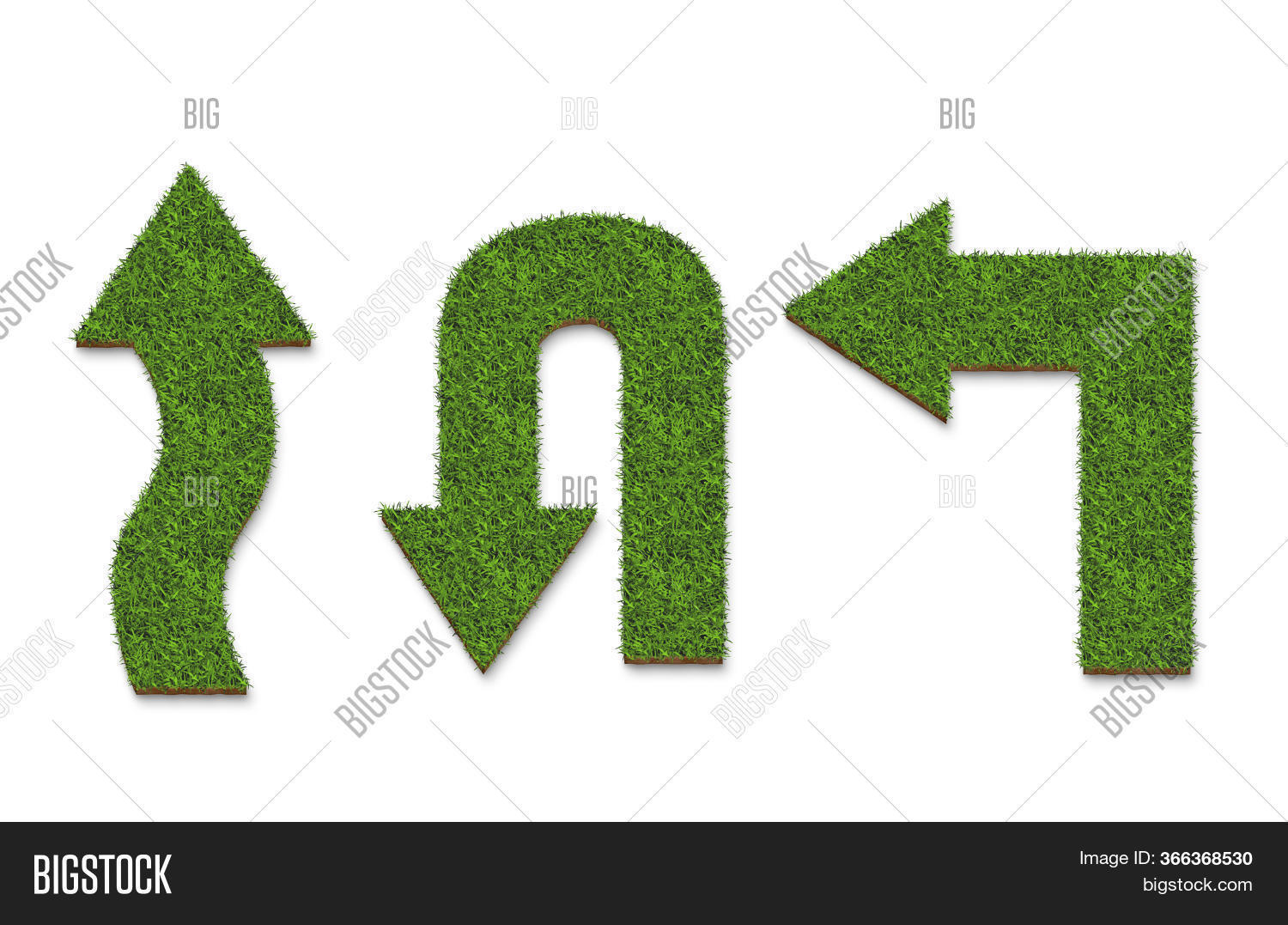 Green Grass Arrow Image & Photo (Free Trial) | Bigstock