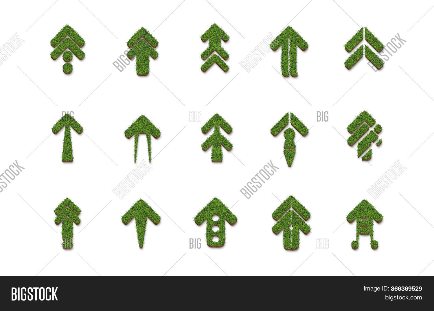 Green Grass Arrow Image & Photo (Free Trial) | Bigstock