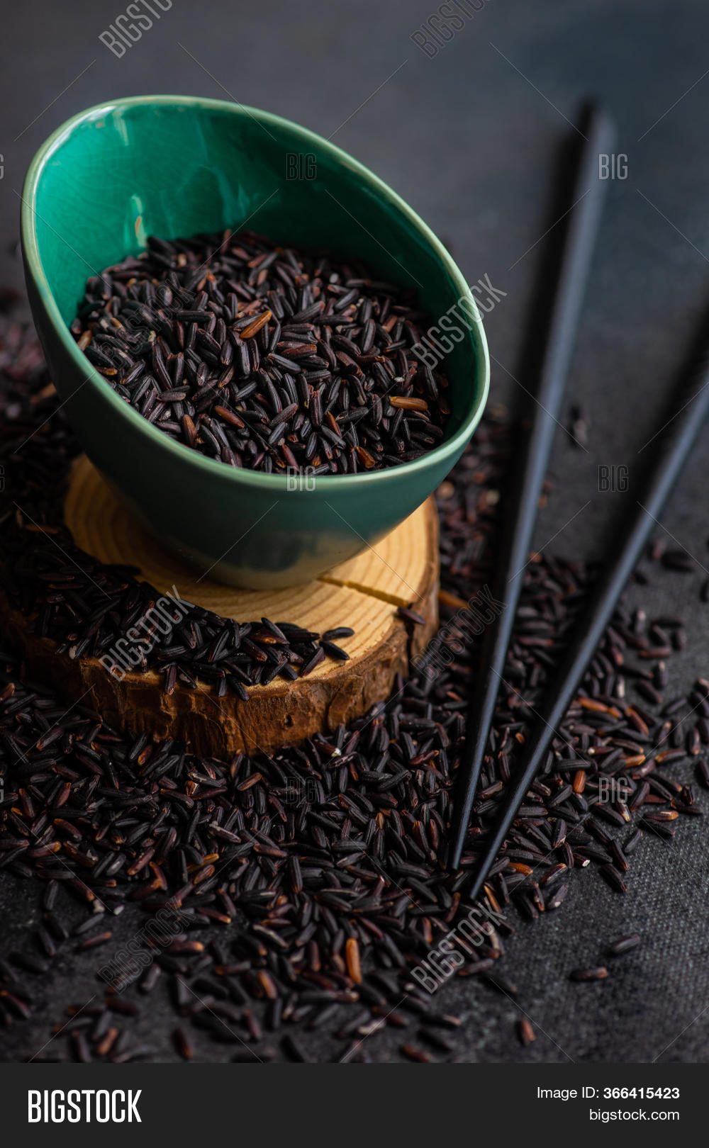 Organic Black Rice Image & Photo (Free Trial) | Bigstock