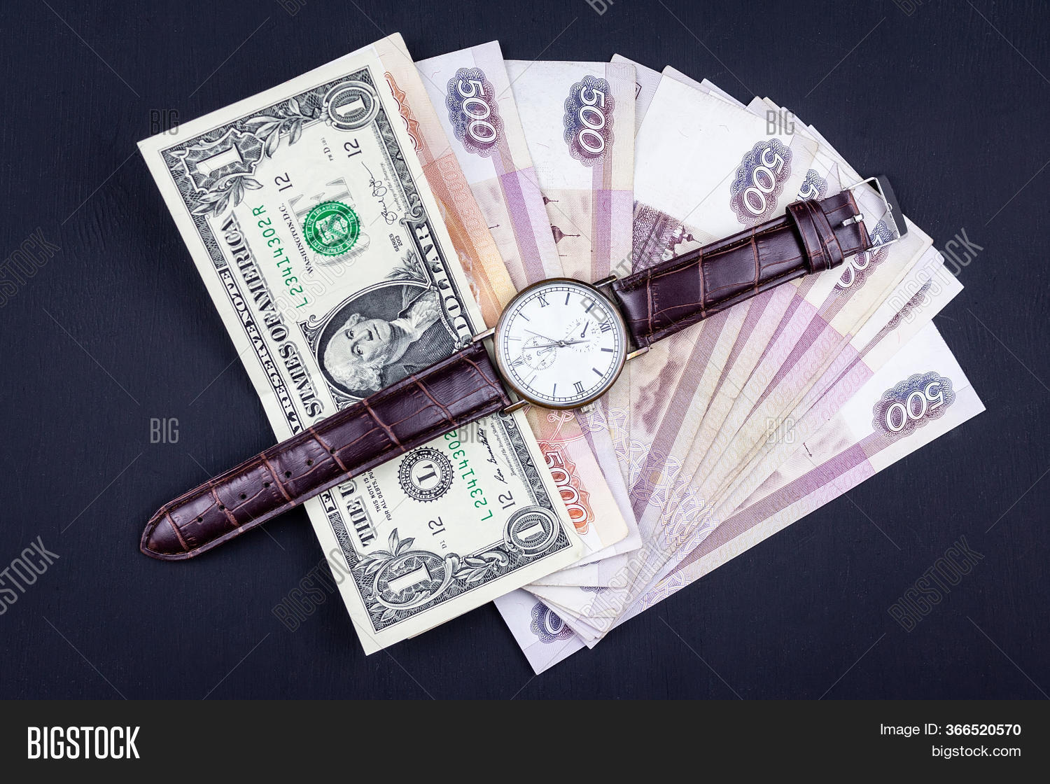 Watch Wallet Money Image & Photo (Free Trial) | Bigstock