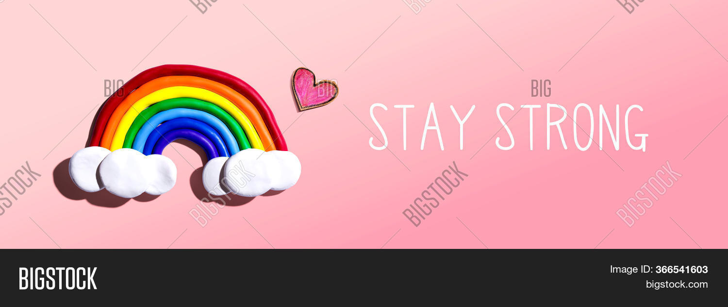 Stay Strong Message Image & Photo (Free Trial) | Bigstock