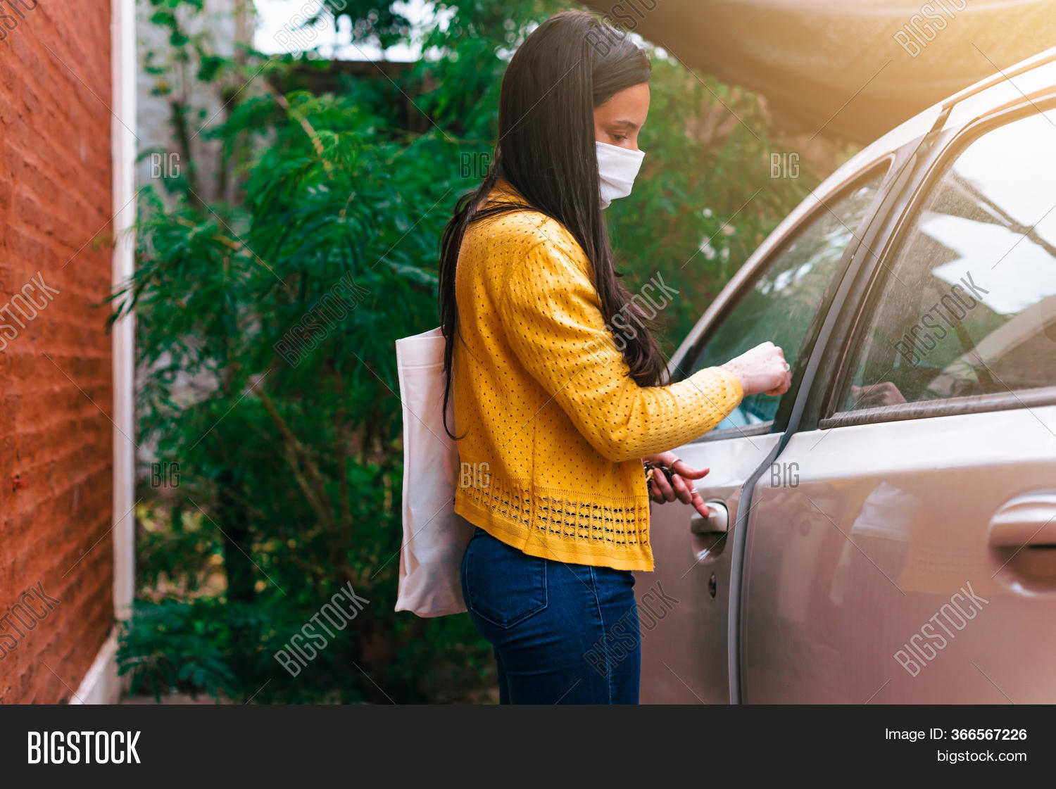 Woman Coming Home Image And Photo Free Trial Bigstock