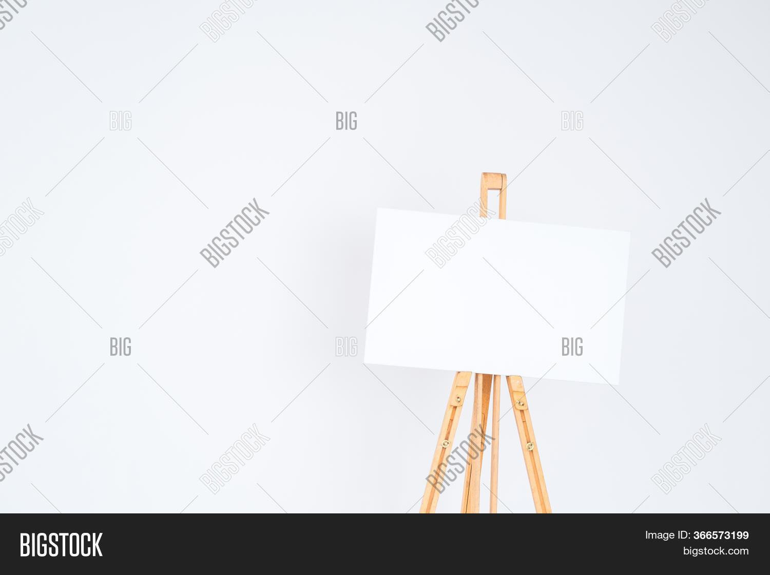 White Blank Canvas On Image & Photo (Free Trial) | Bigstock