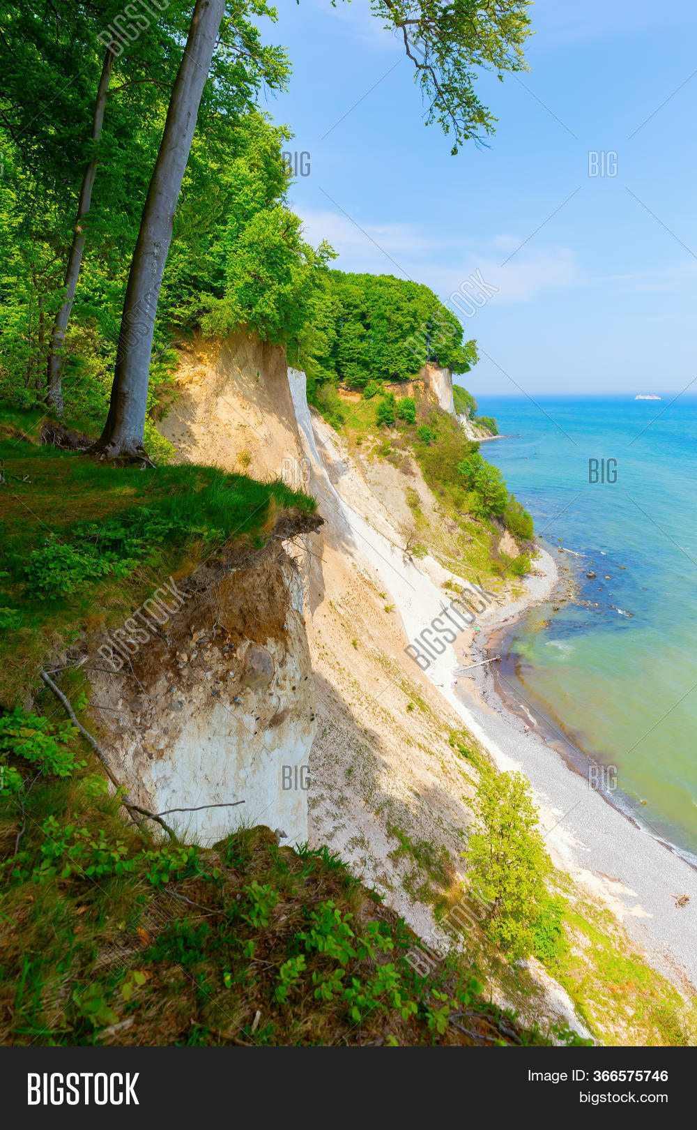 Chalk Cliffs Jasmund Image & Photo (Free Trial) | Bigstock