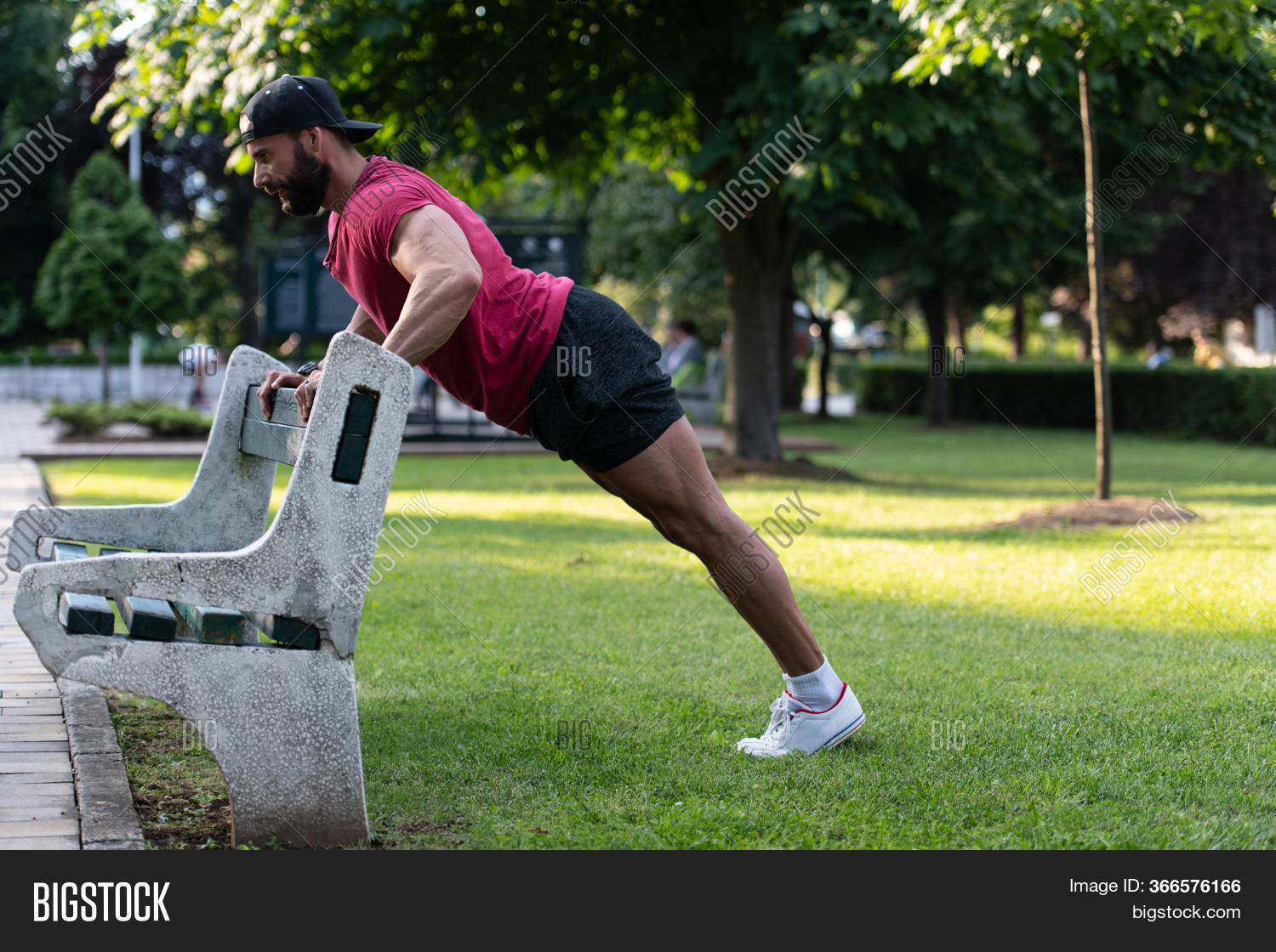 Man Doing Push Ups Image & Photo (Free Trial) | Bigstock