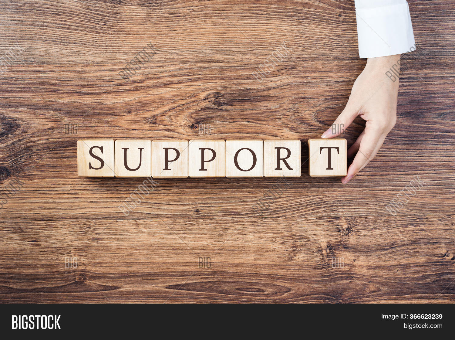 Support Text On Image & Photo (Free Trial) | Bigstock