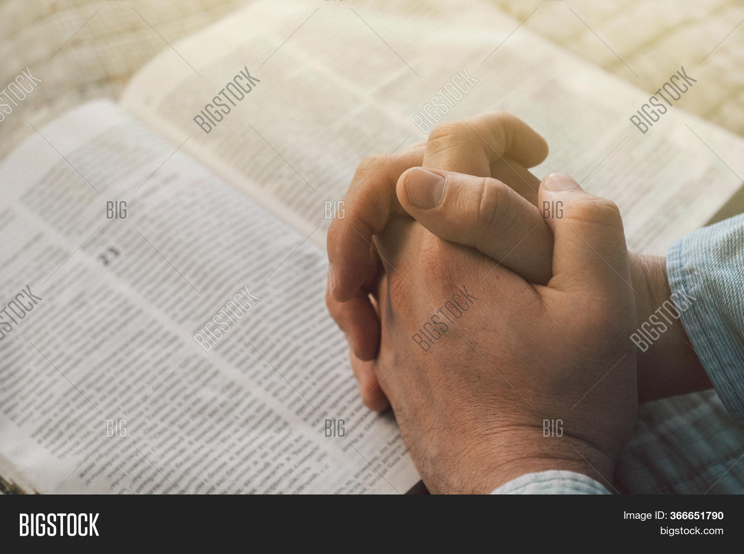 Reading Bible. Prayer Image & Photo (Free Trial) | Bigstock