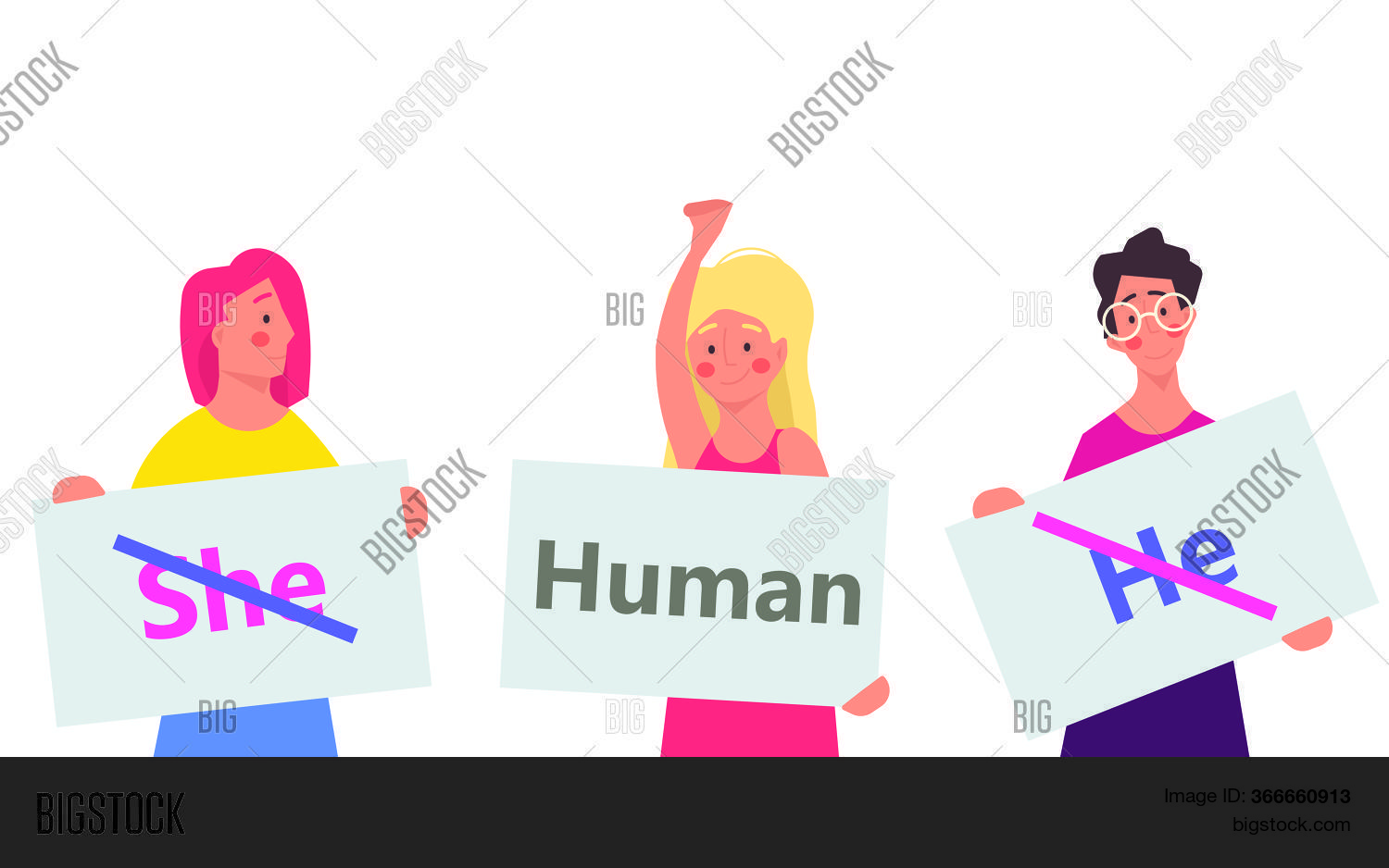 Gender Neutral Vector Vector & Photo (Free Trial) | Bigstock