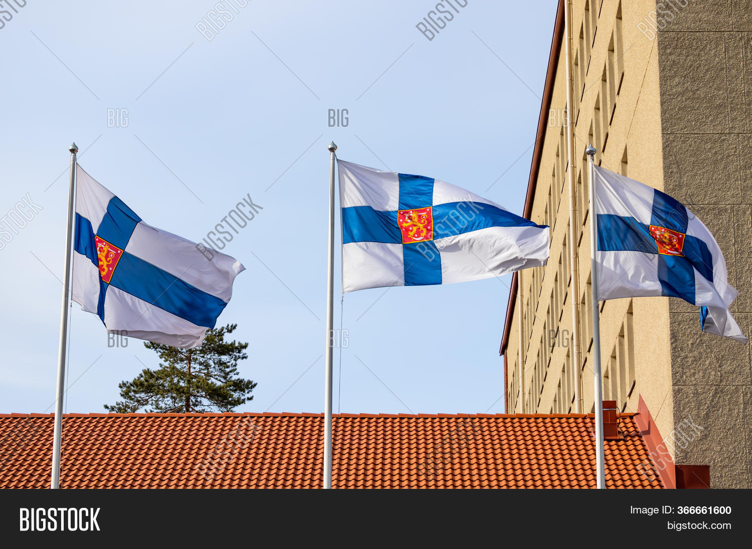 Three Finnish National Image & Photo (Free Trial) | Bigstock