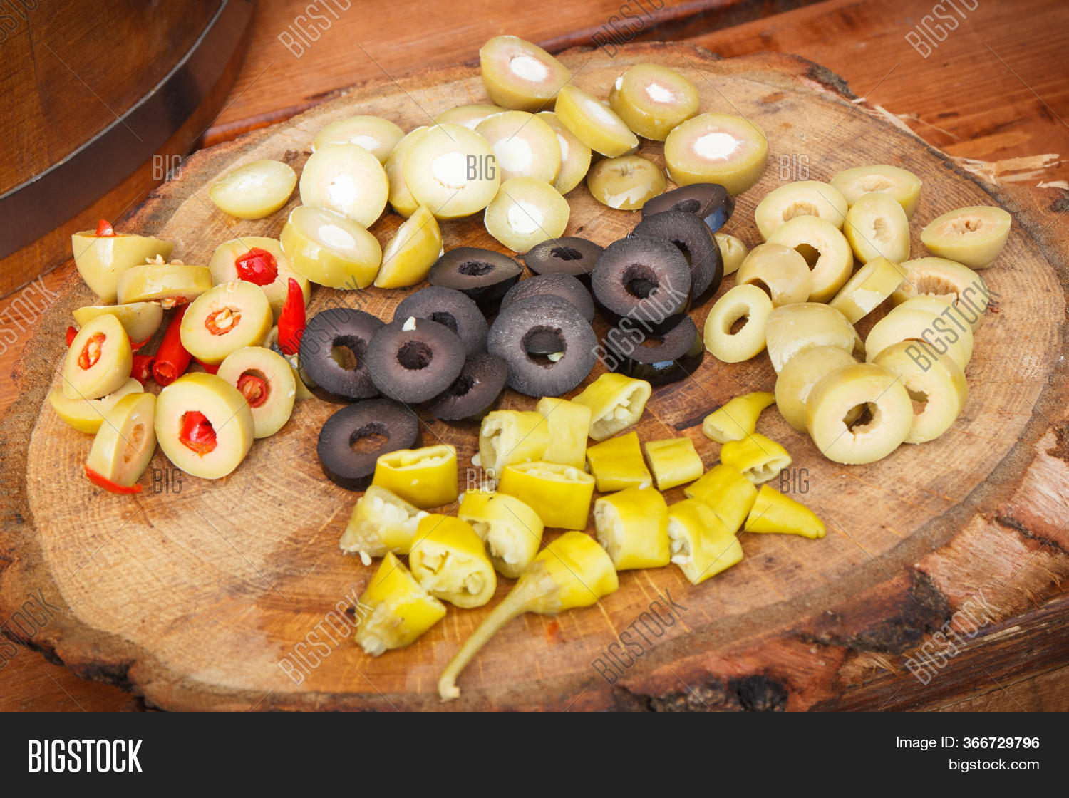 Fresh Peppers Olives Image & Photo (Free Trial) | Bigstock