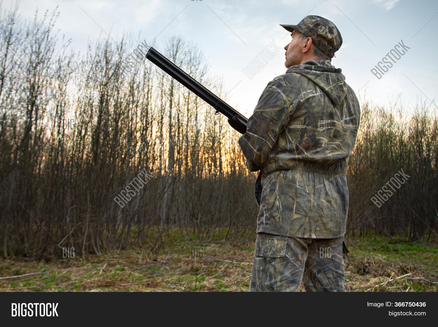 Hunter Shotgun His Image & Photo (Free Trial) | Bigstock