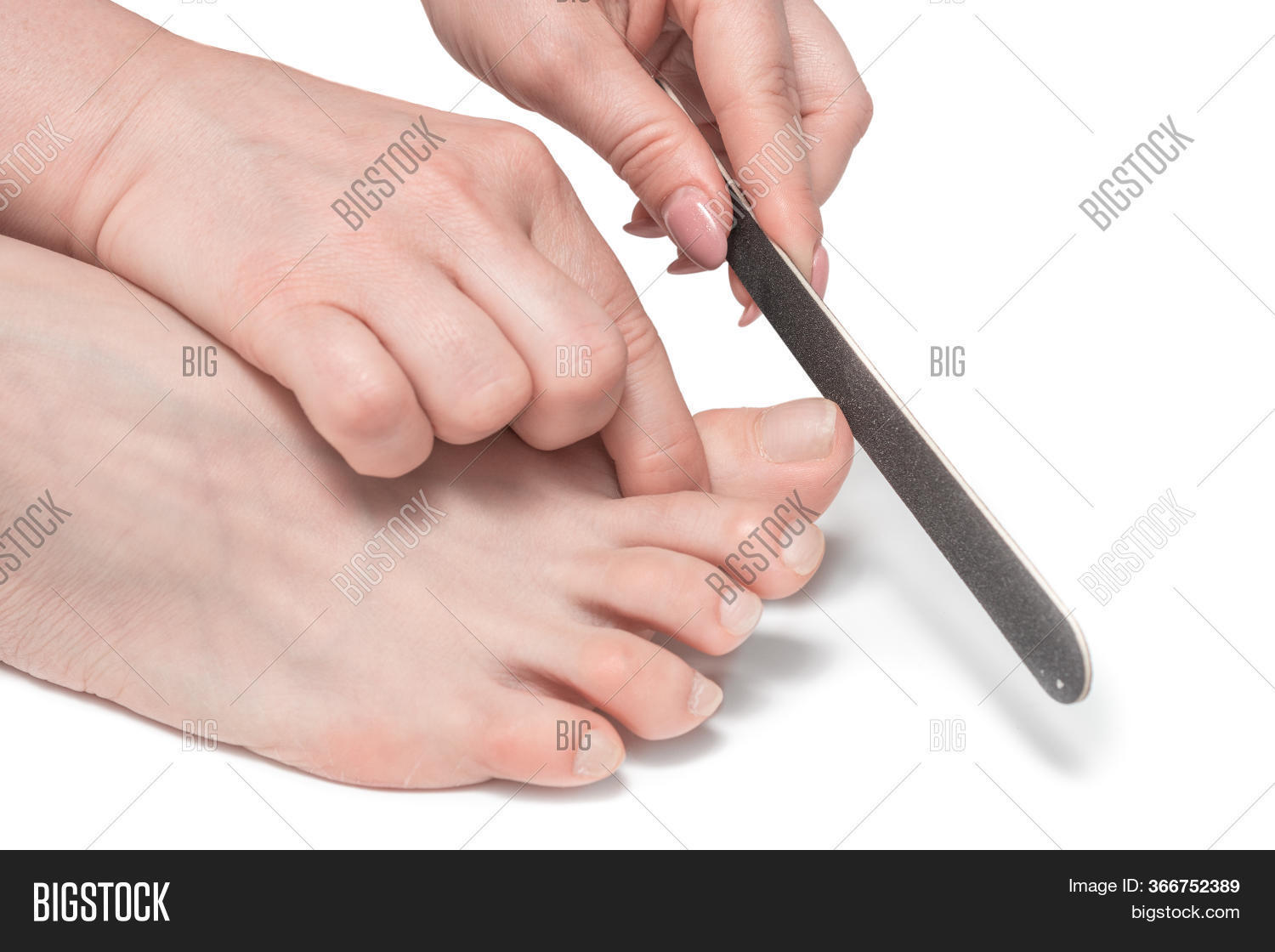 Woman Nail File. Cares Image & Photo (Free Trial) | Bigstock
