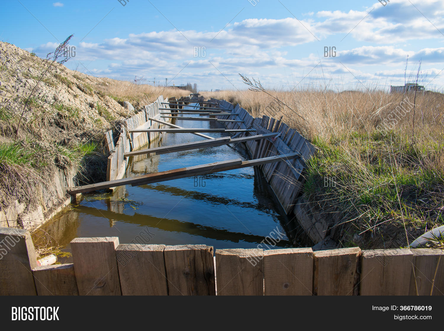Moat Reinforced Wooden Image & Photo (Free Trial) | Bigstock