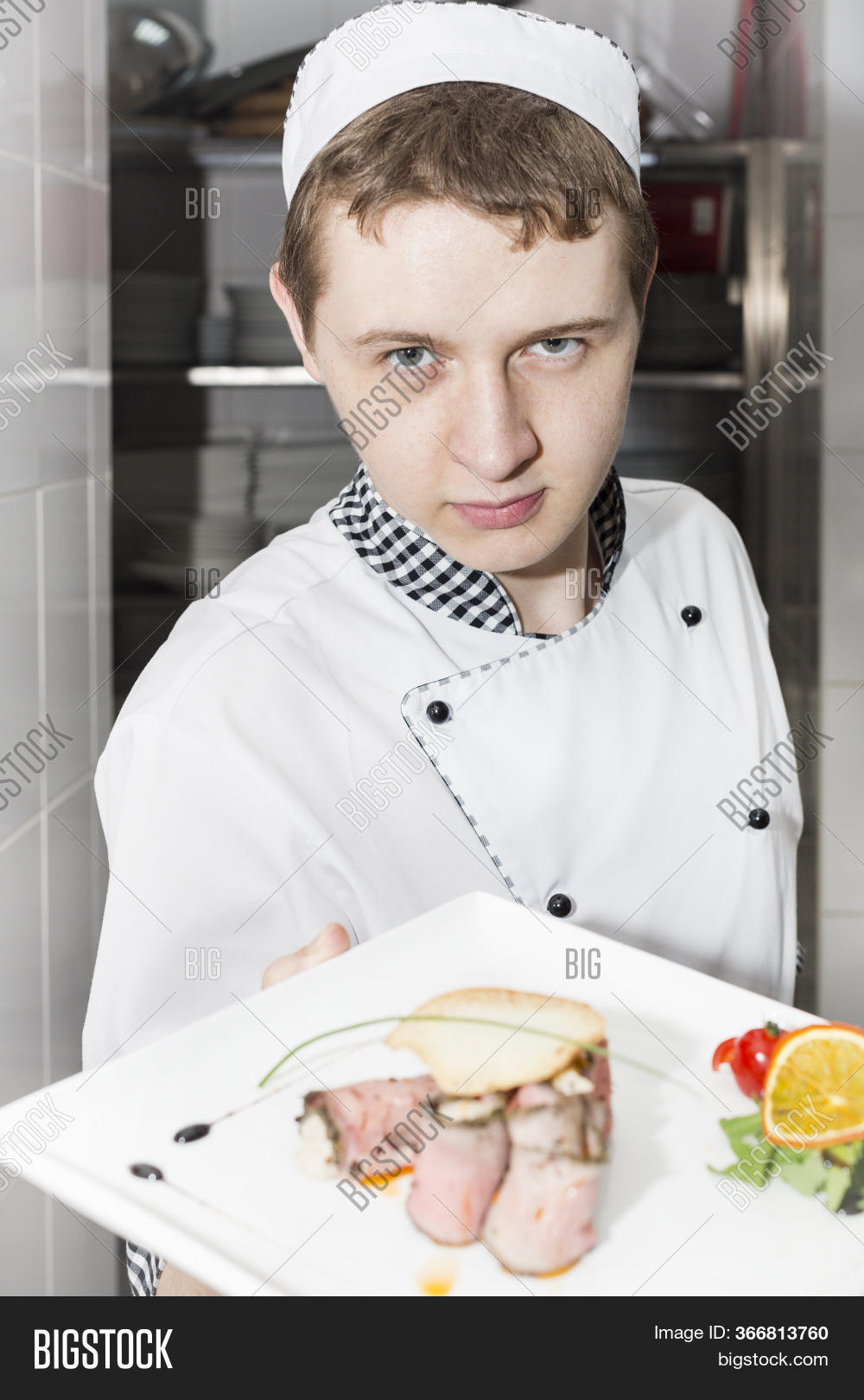 Guy Cook Preparing Image & Photo (Free Trial) | Bigstock