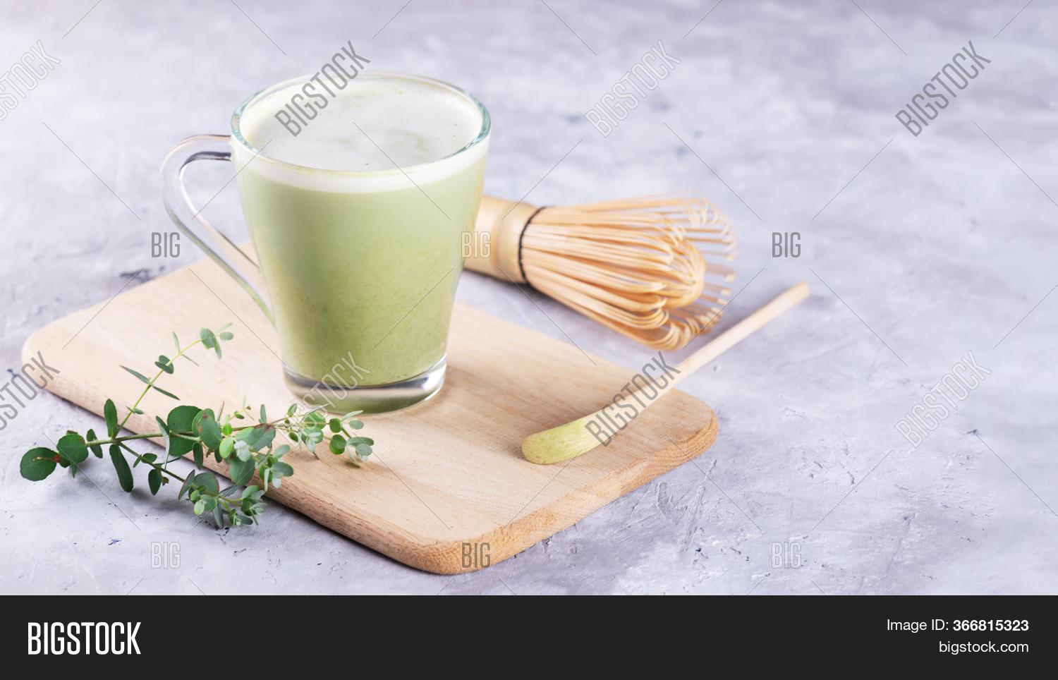 Glass Cup Fresh Matcha Image & Photo (Free Trial) | Bigstock