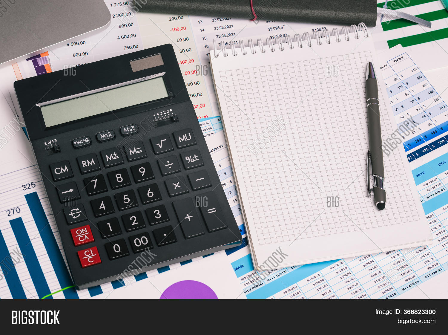 Calculator Empty Image & Photo (Free Trial) | Bigstock