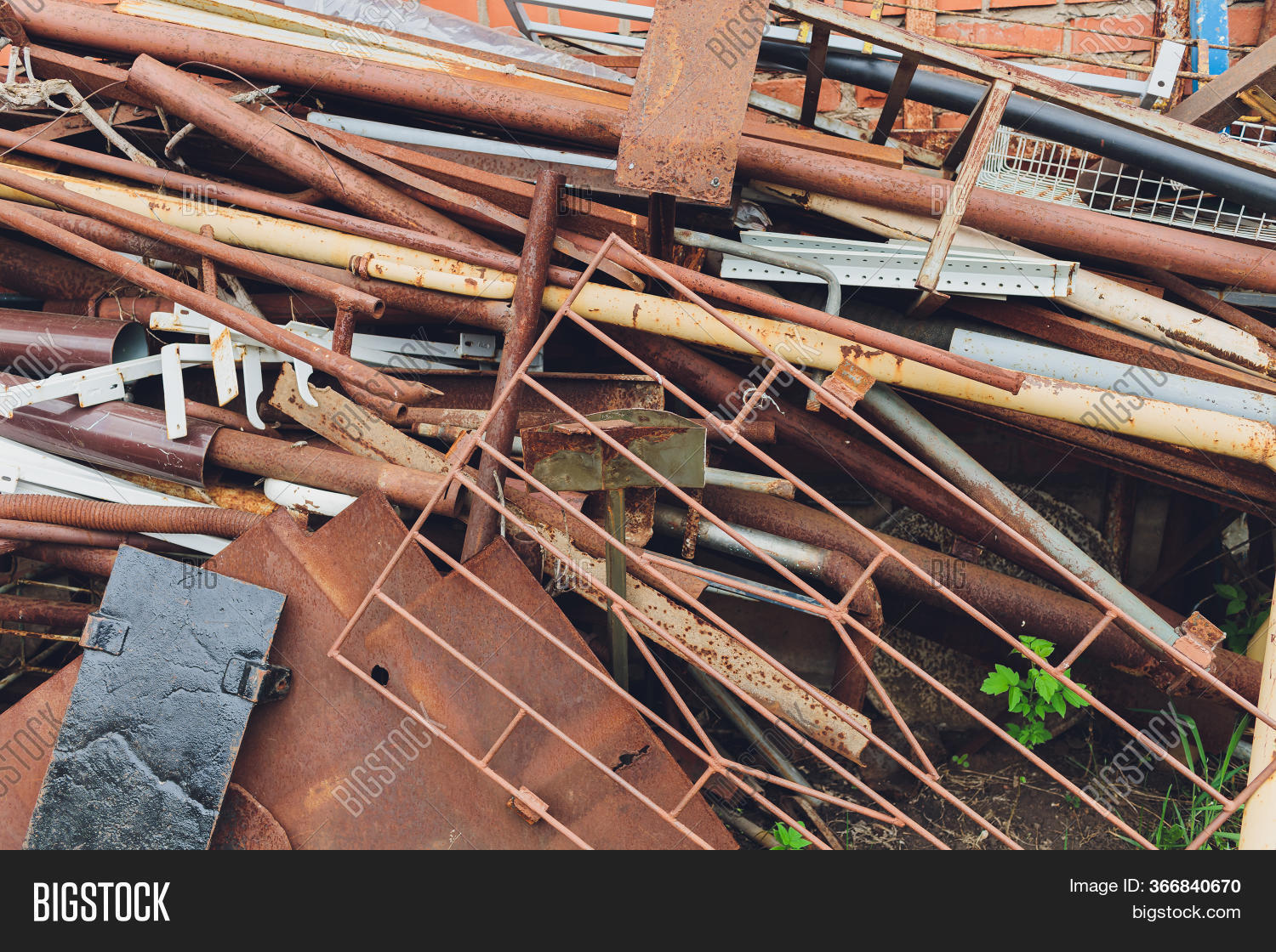 Scrap Metal Pile Junk Image & Photo (Free Trial) | Bigstock