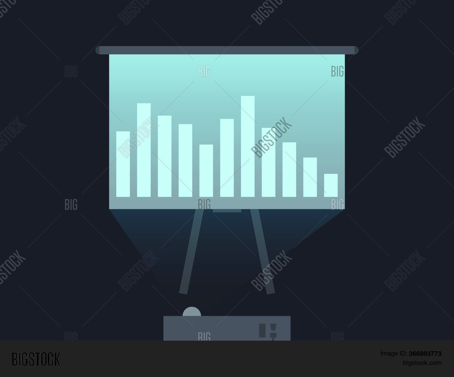 Projector Screen Vector & Photo (Free Trial) | Bigstock
