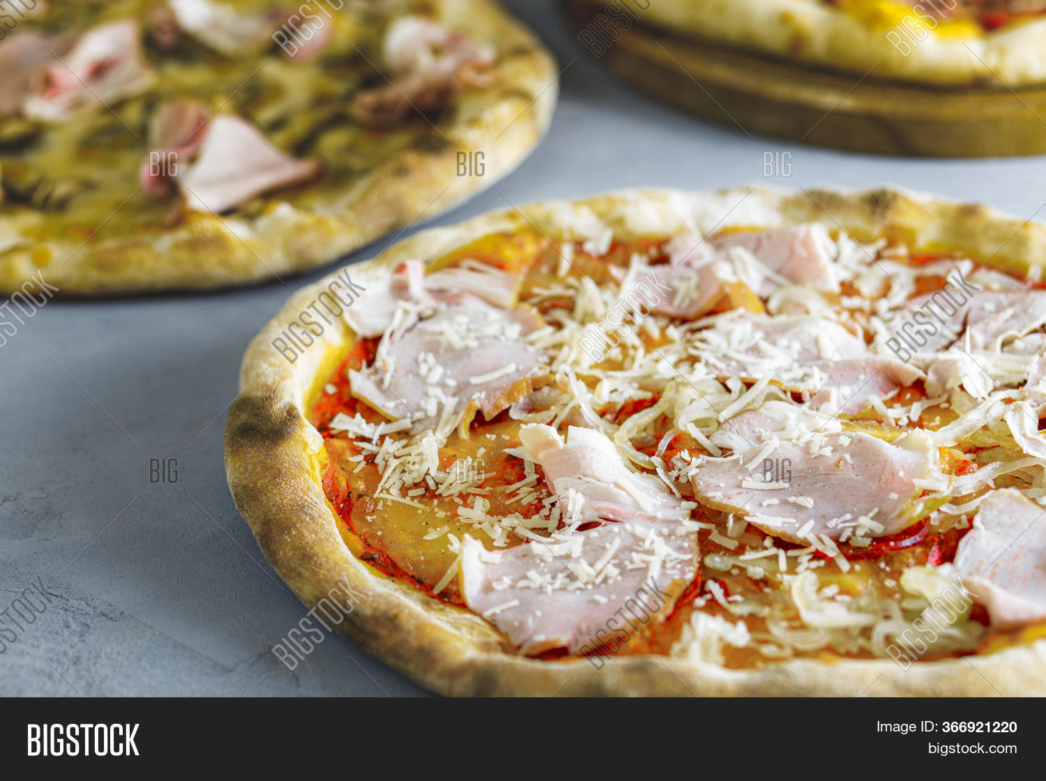 Baked Pizza Ham, Image & Photo (Free Trial) | Bigstock