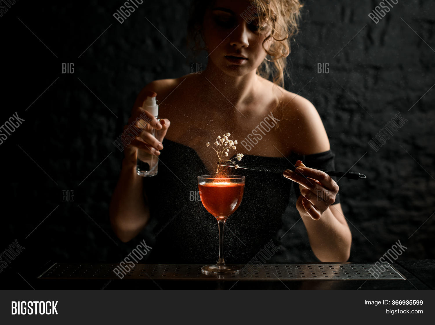 Female Bartender Image & Photo (Free Trial) | Bigstock