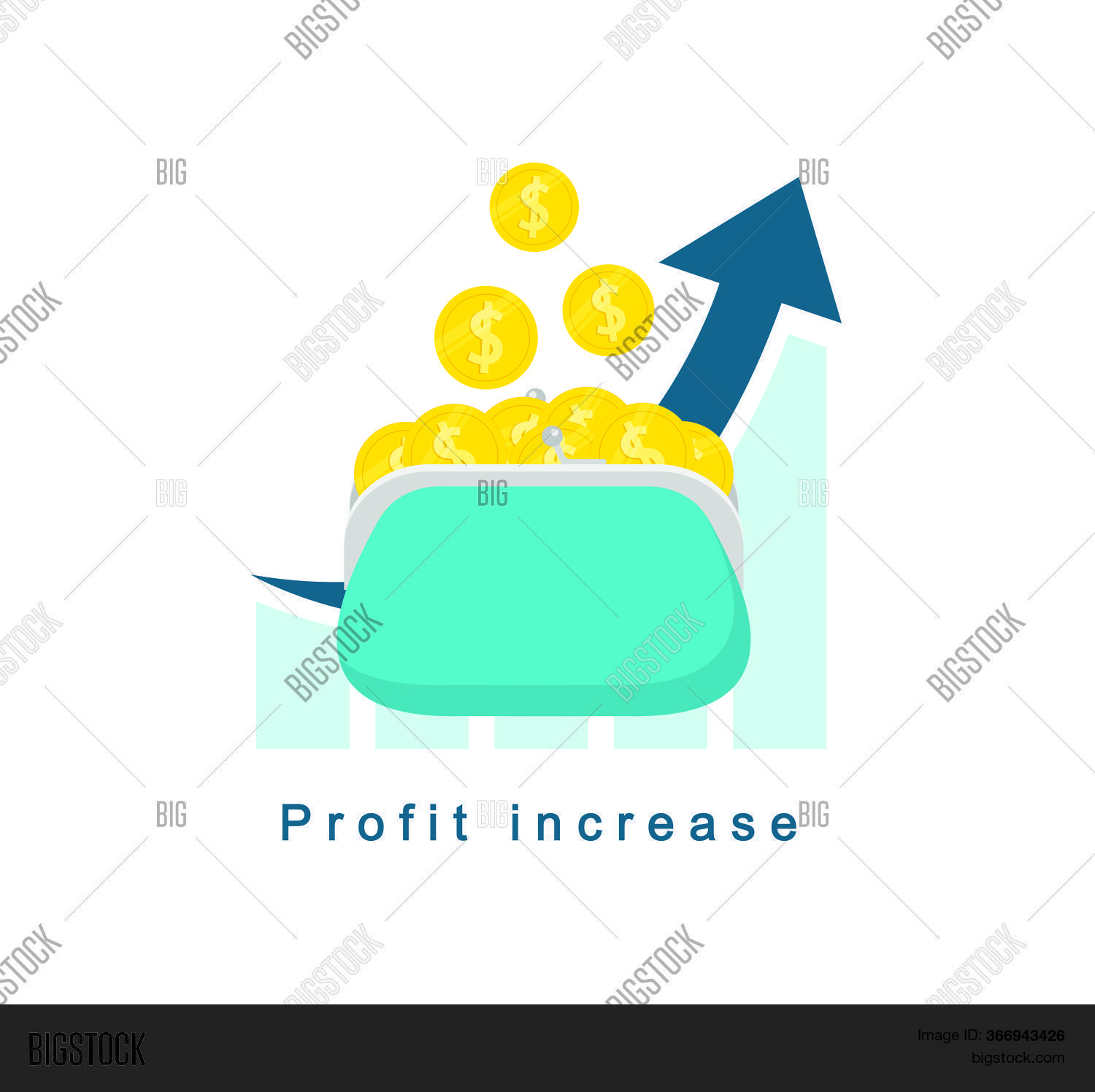Profit Increase. Vector & Photo (Free Trial) | Bigstock