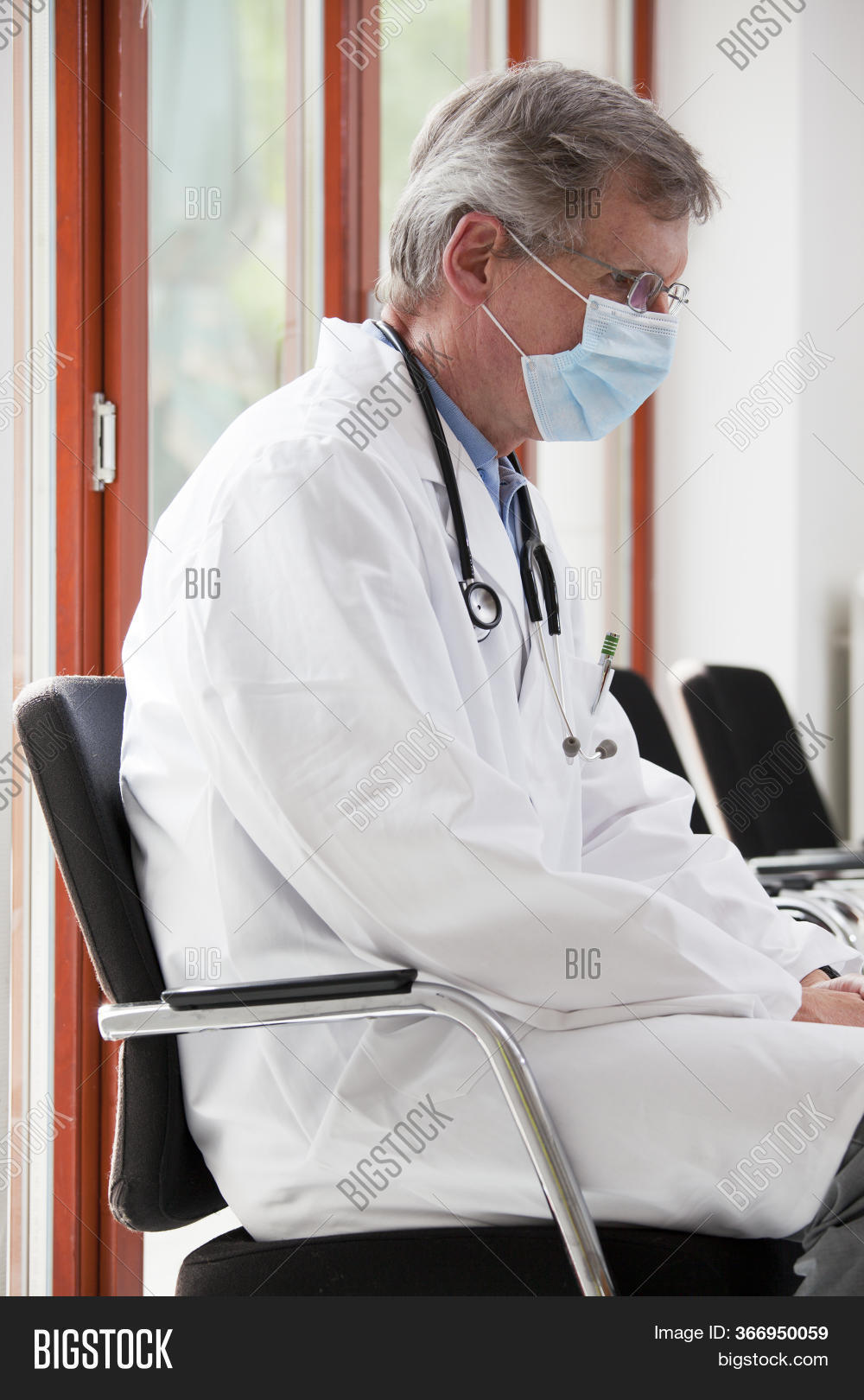 Tired Exhausted Doctor Image & Photo (Free Trial) | Bigstock