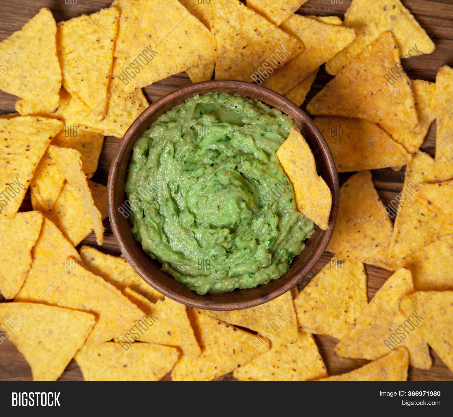 Guacamole Wooden Bowl Image & Photo (Free Trial) | Bigstock