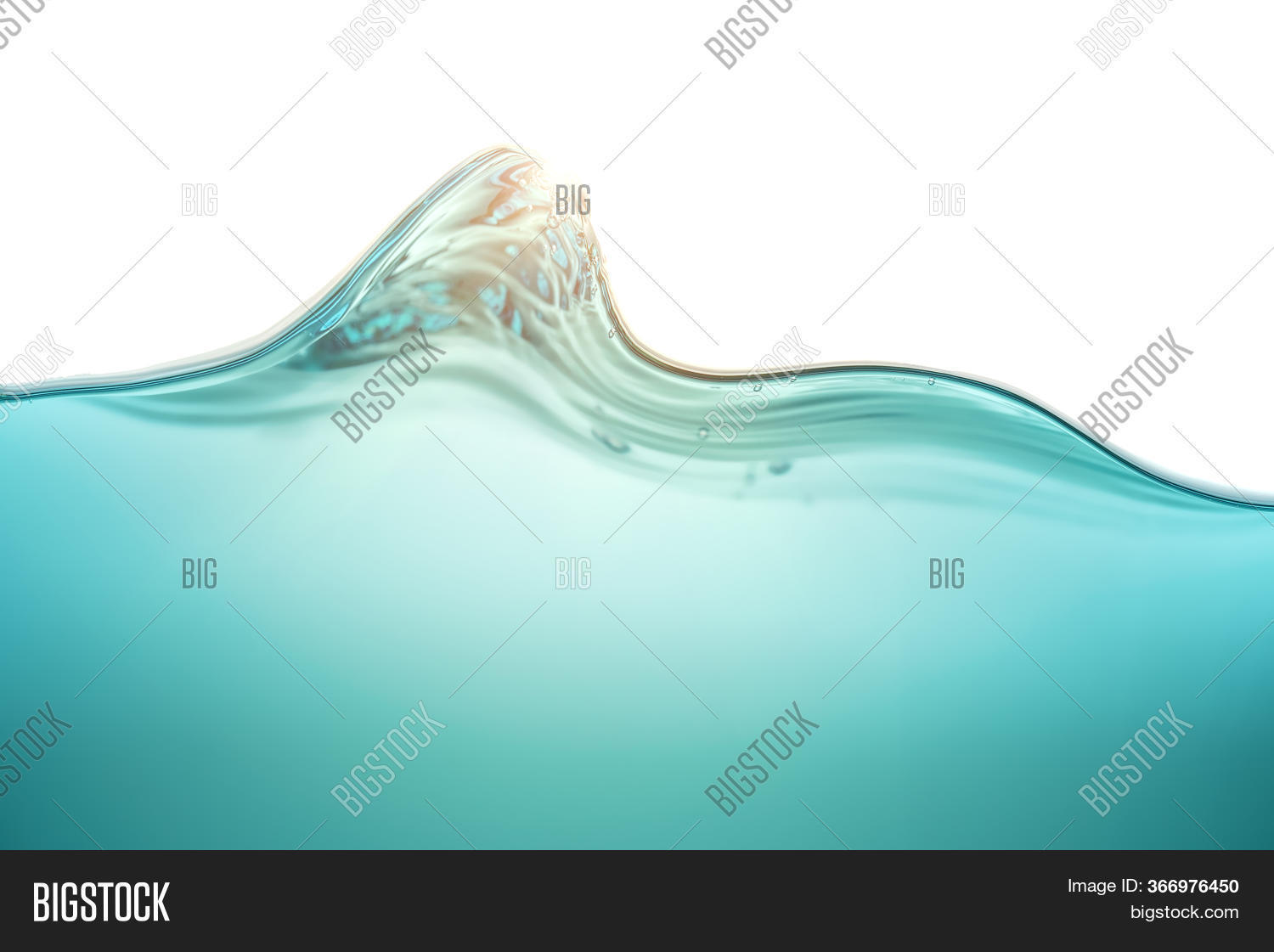 Wave Pure Blue Water, Image & Photo (Free Trial) | Bigstock