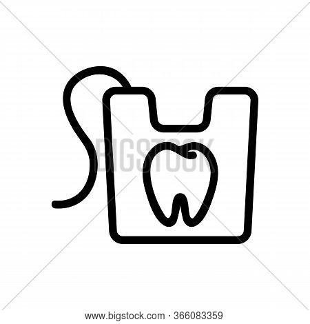 Dental Floss Box Icon Vector & Photo (Free Trial) | Bigstock