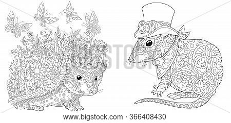 washing line coloring pages