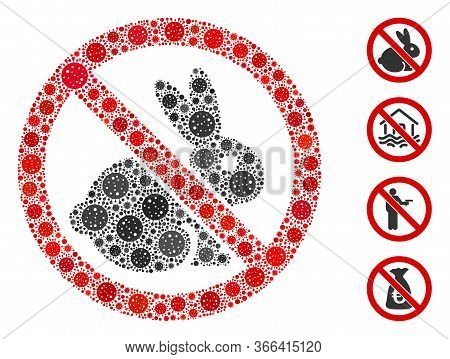 Mosaic No Rabbits Vector & Photo (Free Trial) | Bigstock