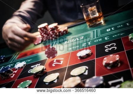 Man Gambling Roulette Image & Photo (Free Trial) | Bigstock