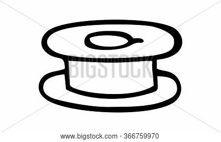 Sewing Machine Bobbin Vector & Photo (Free Trial) | Bigstock
