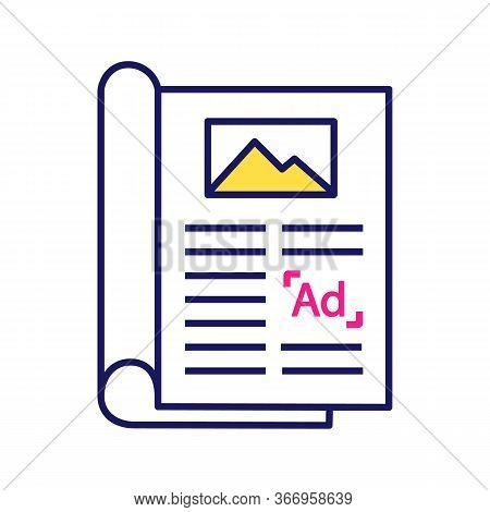 Print Advertising Icon