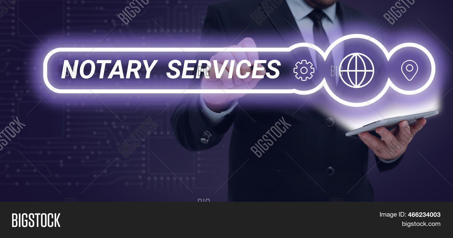 Sign Displaying Notary Image & Photo (Free Trial) | Bigstock