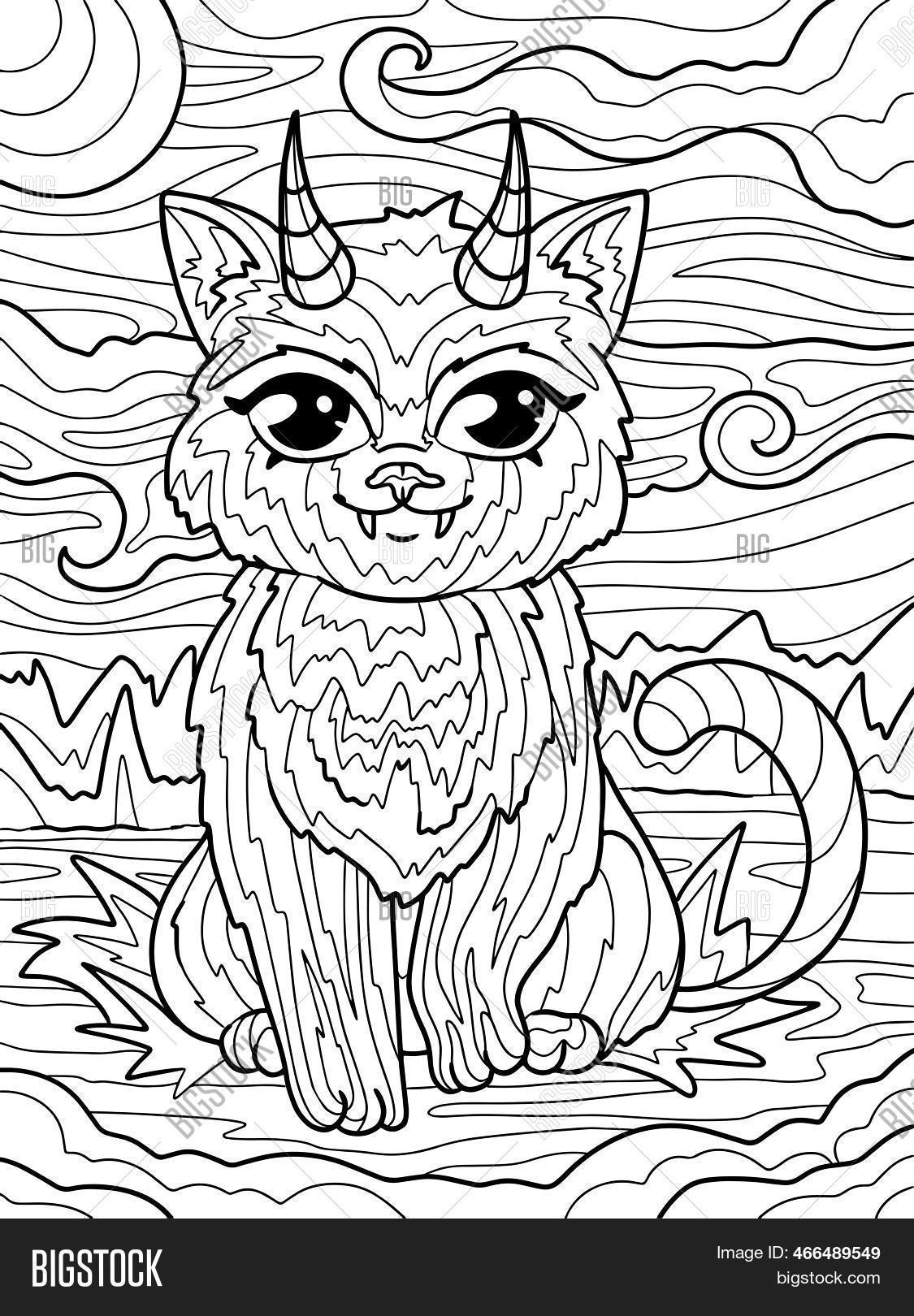 Devil Kitten, Hells Image & Photo (Free Trial) | Bigstock