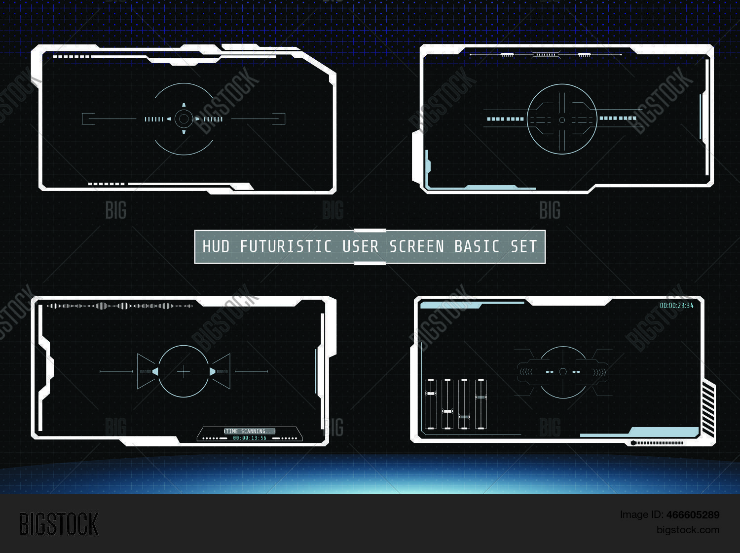 Hud Hi Tech Vector & Photo (Free Trial) | Bigstock