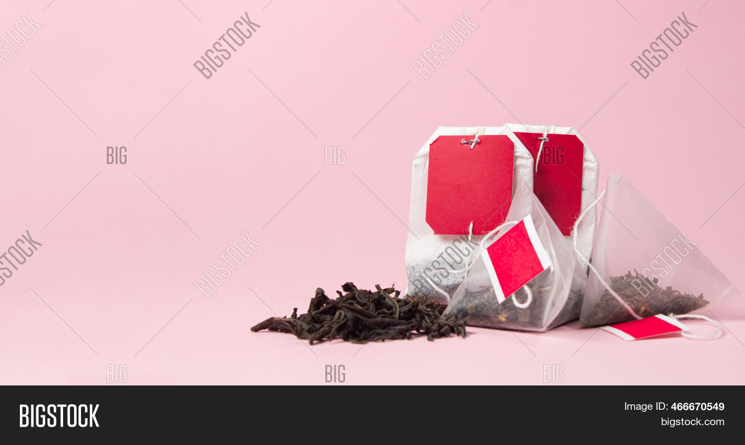 Tea Bags Loose Tea On Image & Photo (Free Trial) | Bigstock